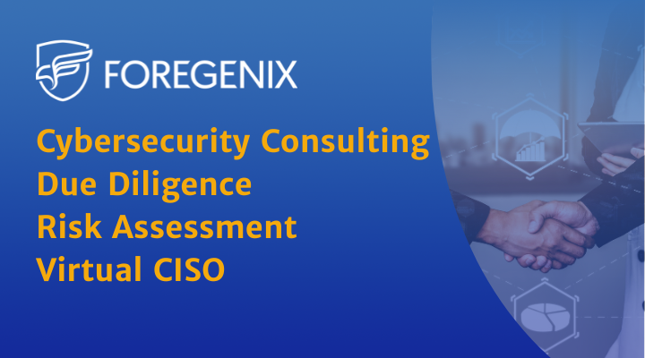 Cybersecurity Consulting Services | Virtual CISO | Foregenix